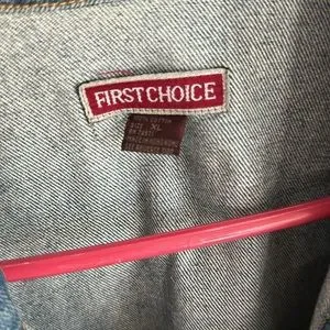 First Choice | Jackets & Coats | Elvis Presley Jean Jacket Size Xl ...